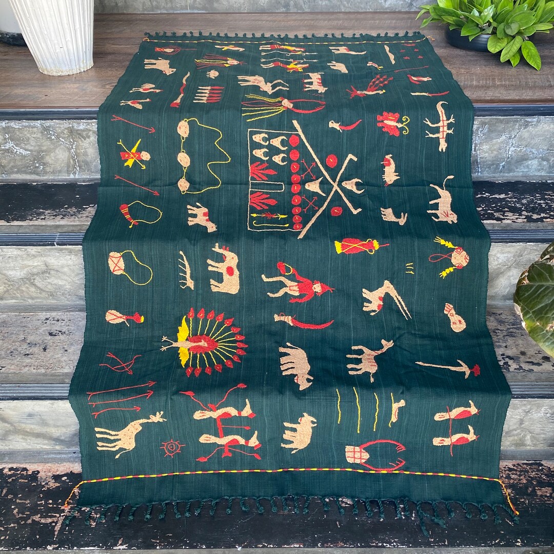 The Naga Tribal Fabric, Naga Blanket ,embroidery, Ethnic Naga Hand ...