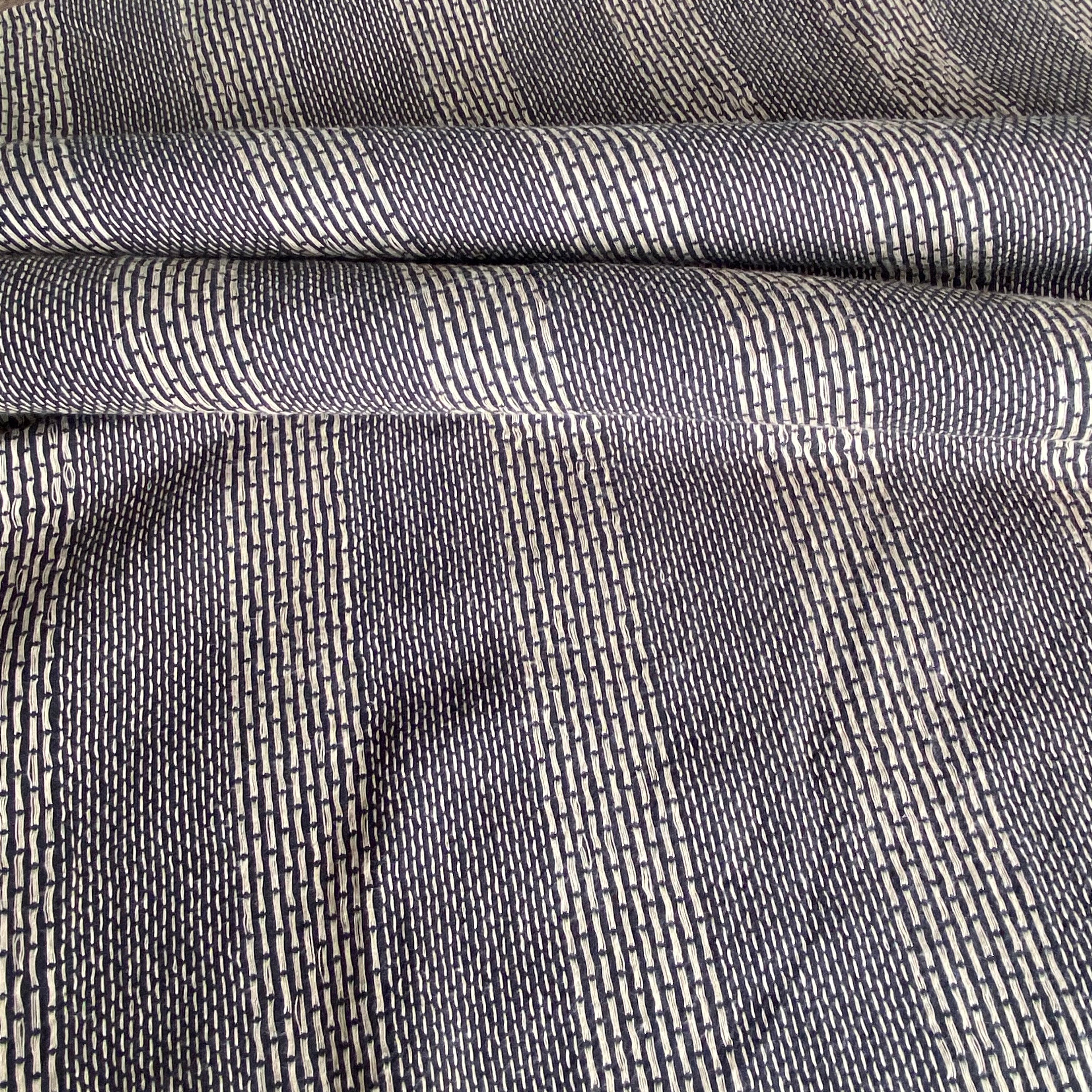 The Chiangmai Native Cotton Fabric, Natural Cotton Black, and Beige ...