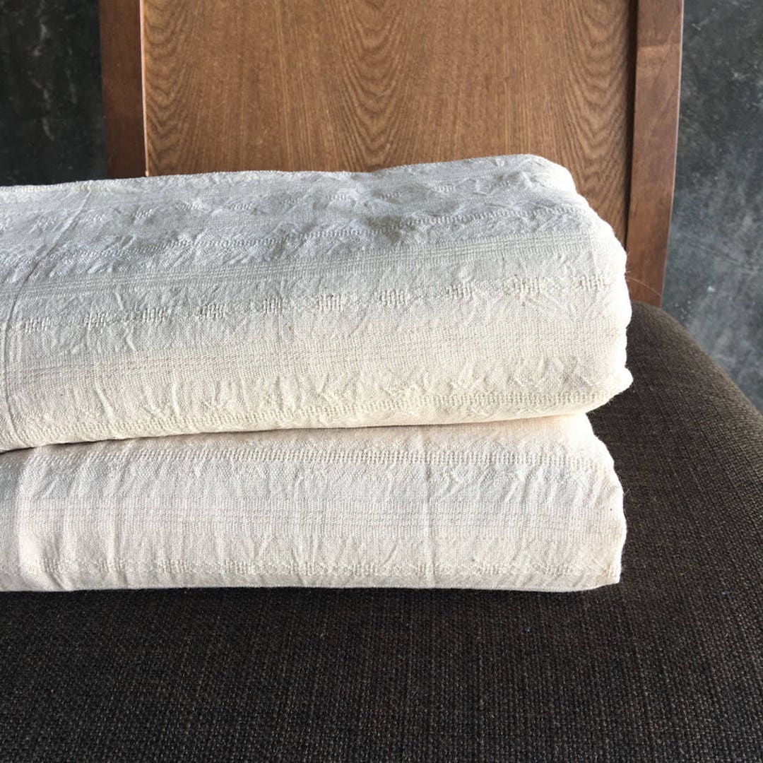 Chiangmai Native Cotton Fabric, Soft Cotton Textile, Natural Dye, Sold ...