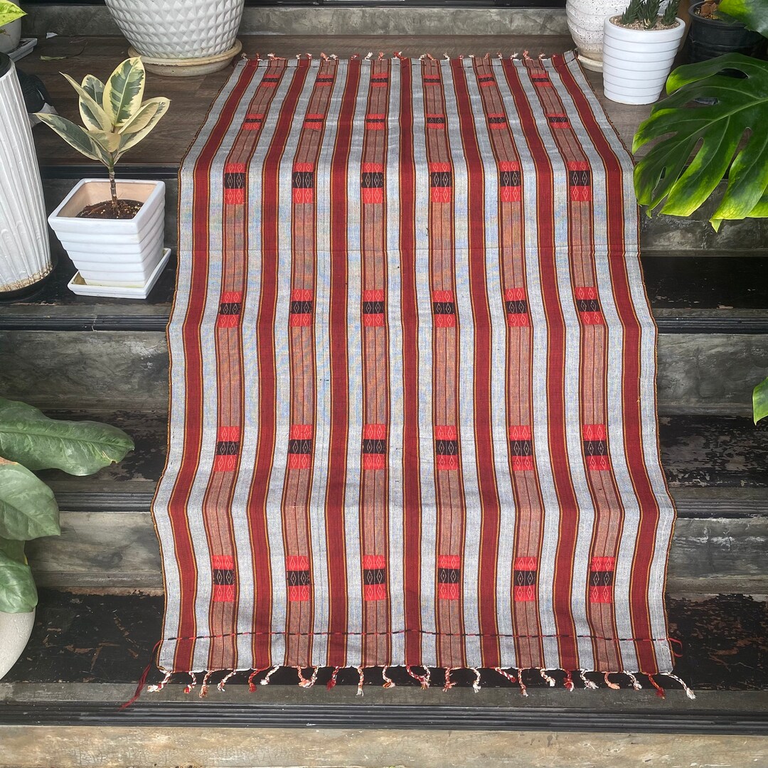The Naga Tribal Fabric Naga Blanket ethnic Naga Hand Loomed - Etsy