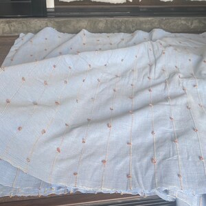 Light Blue , the Chiangmai Native Cotton Fabric, Natural Cotton,thick ...
