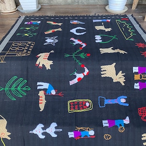 The Naga Tribal Fabric, Naga Blanket ,embroidery, Ethnic Naga Hand ...