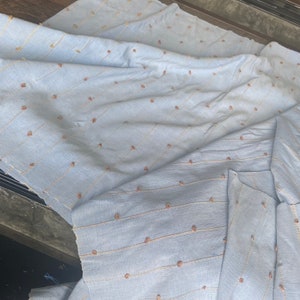 Light Blue , the Chiangmai Native Cotton Fabric, Natural Cotton,thick ...