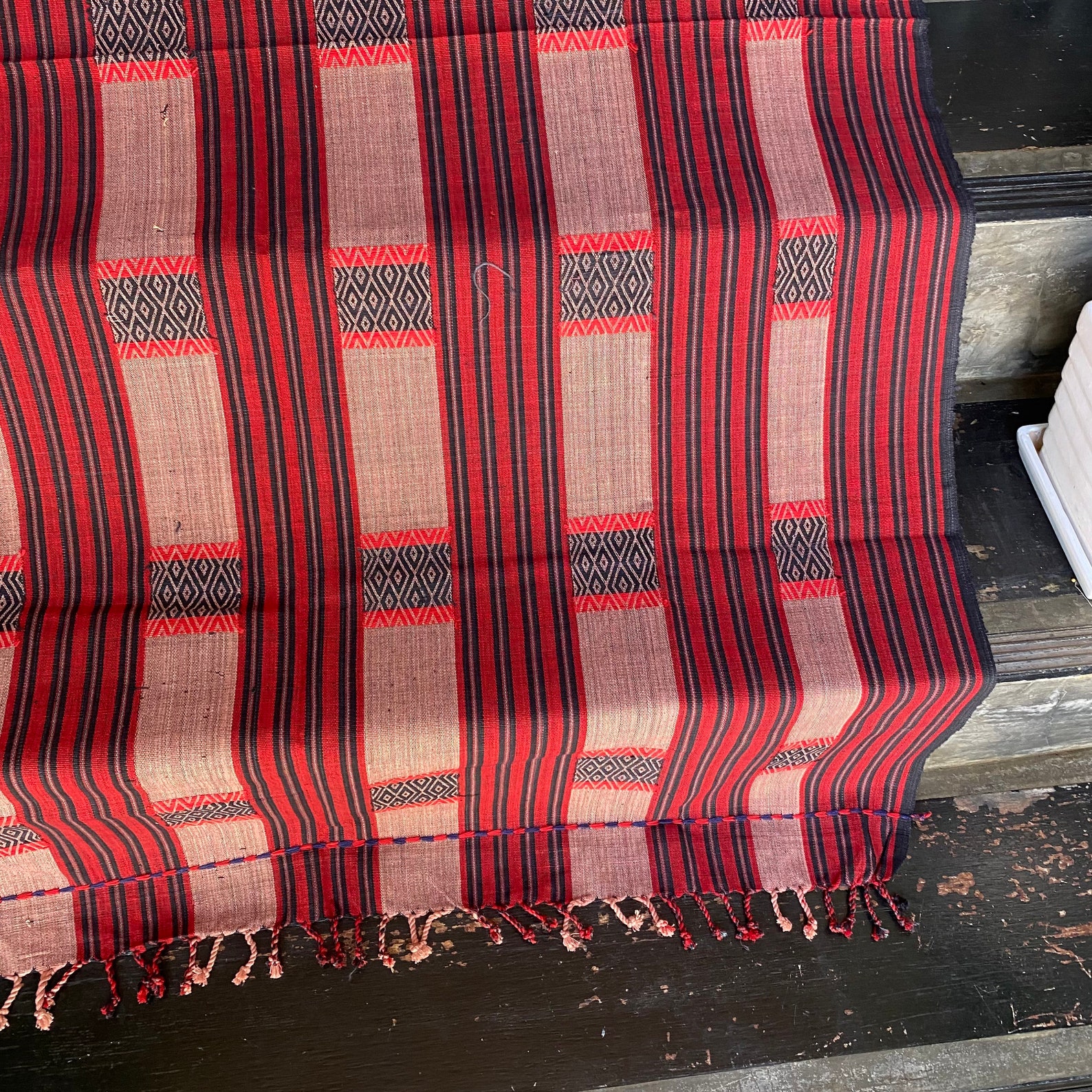 The Naga Tribal Fabric Naga Blanket ethnic Naga Hand Loomed - Etsy UK