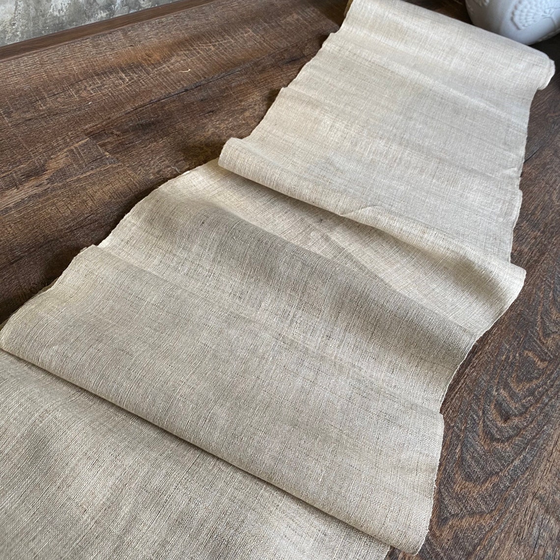 Handwoven Hmong Natural Hemp fabric beautiful Hemp | Etsy