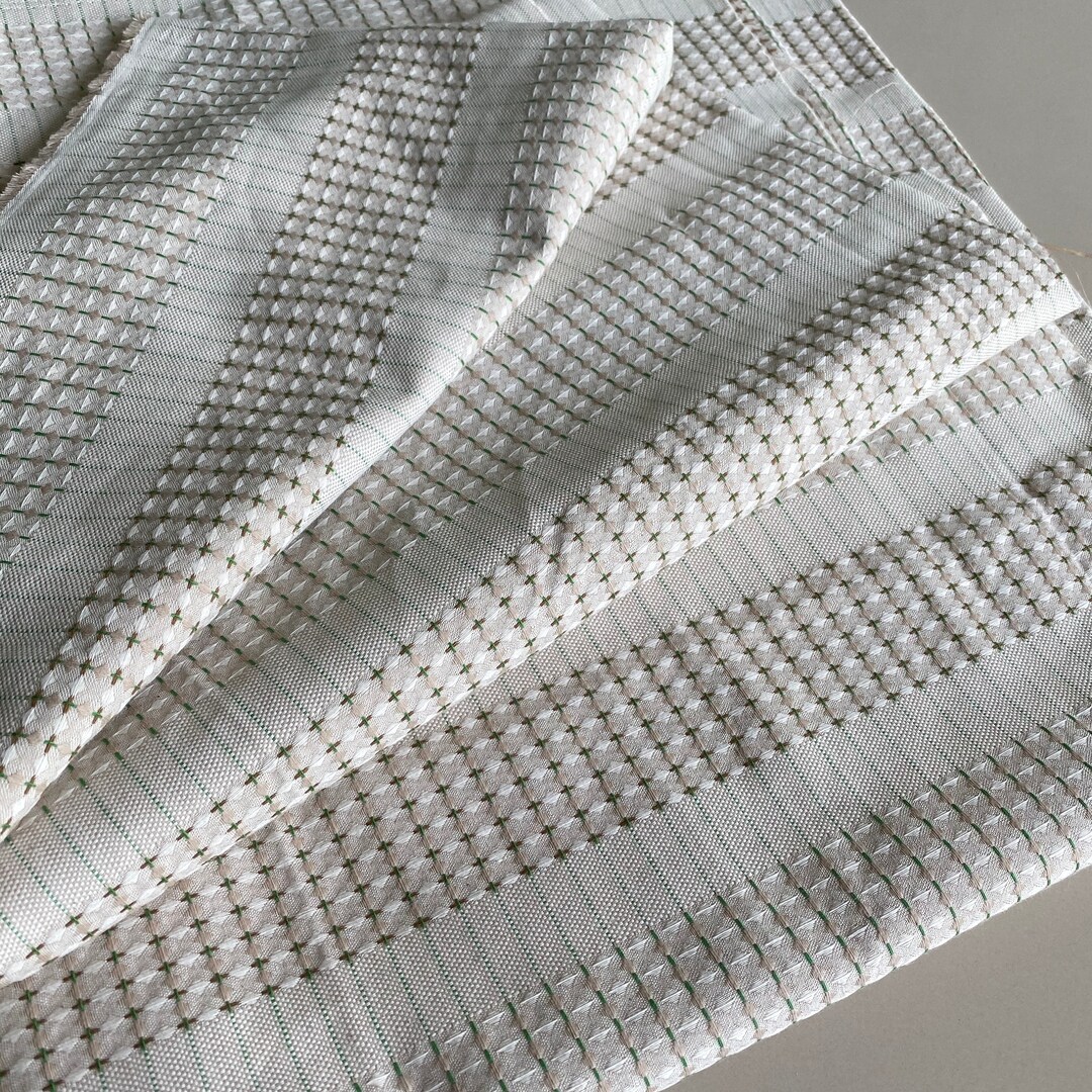 Chiangmai Native Cotton Fabric, Soft Patterned Woven Cotton, 56" Wide ...