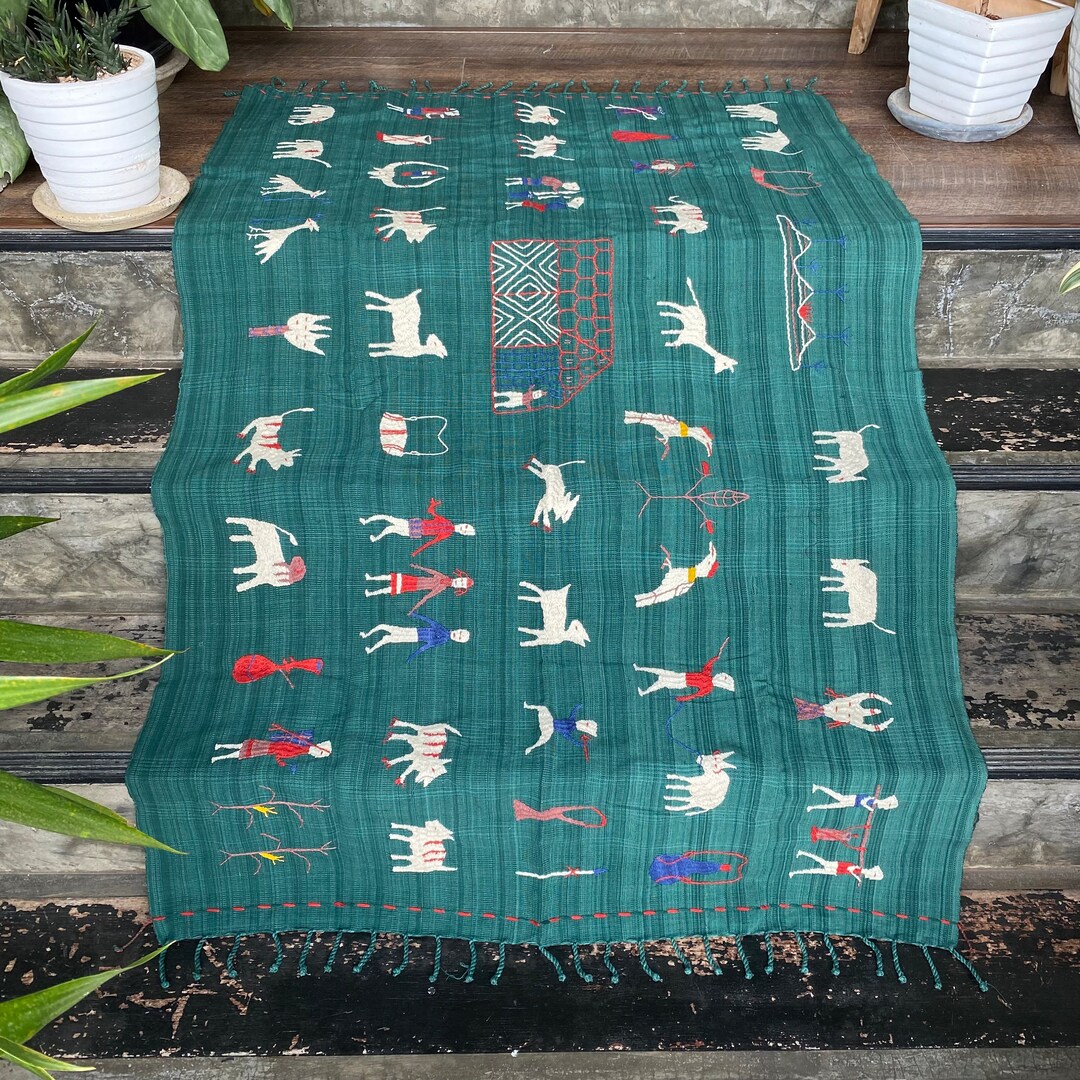 The Naga Tribal Fabric, Naga Blanket ,embroidery, Ethnic Naga Hand ...