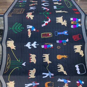 The Naga Tribal Fabric, Naga Blanket ,embroidery, Ethnic Naga Hand ...
