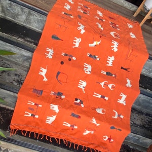 The Naga Tribal Fabric, Naga Blanket ,embroidery, Ethnic Naga Hand ...