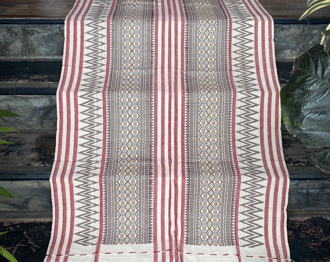 The Naga Tribal Fabric, Naga Blanket ,embroidery, Ethnic Naga Hand ...