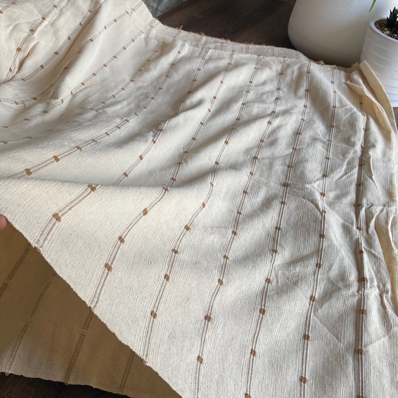 Chiang Mai Native Cotton Fabric Natural Cotton thick and - Etsy