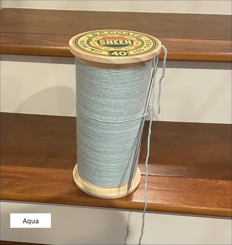 Giant Faux Spools of Thread - 11" Tall - Etsy