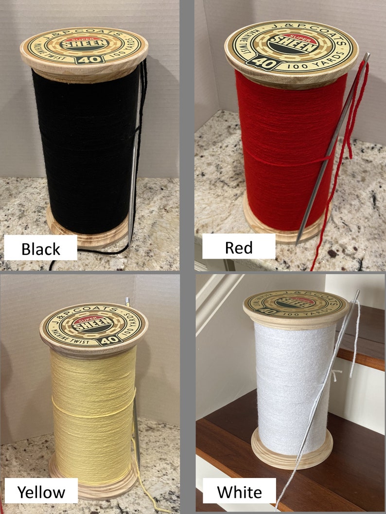 Super-giant Faux Spools of Thread - 22", 16", and 12" - Etsy