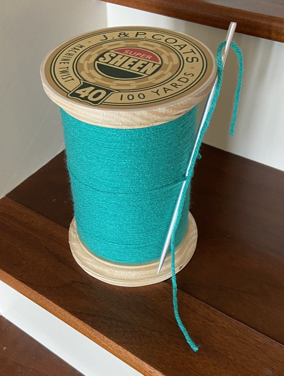 Giant Faux Spool of Thread 7.2 Tall - Etsy