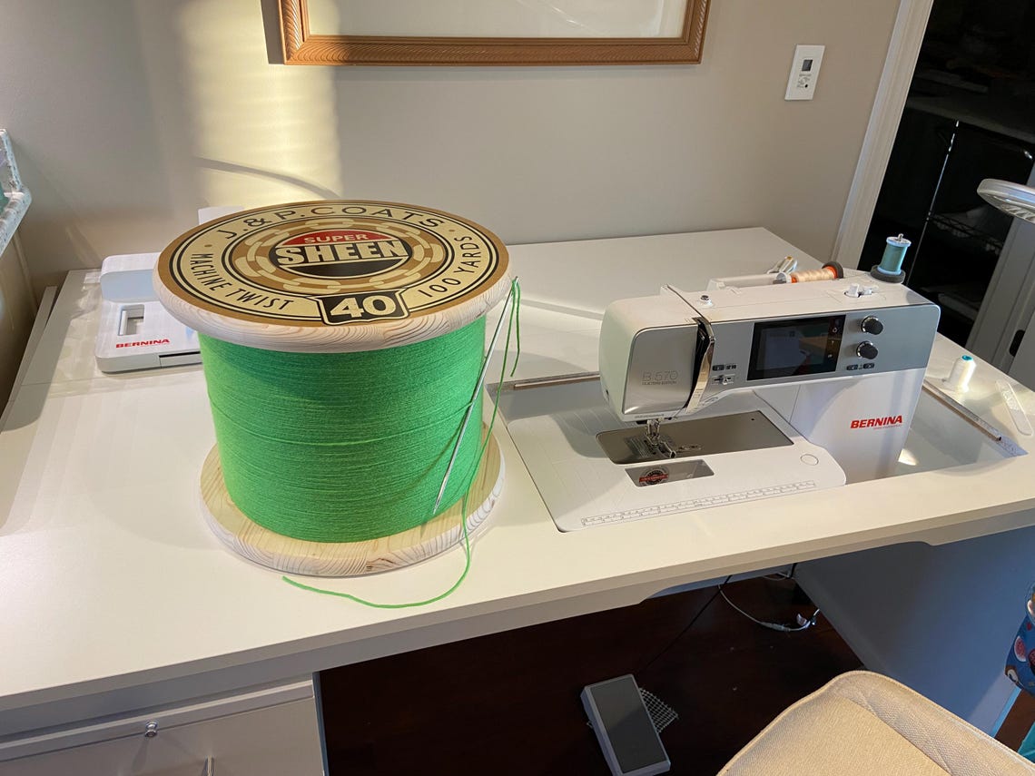 Super-giant Faux Spools of Thread - 22", 16", and 12" - Etsy