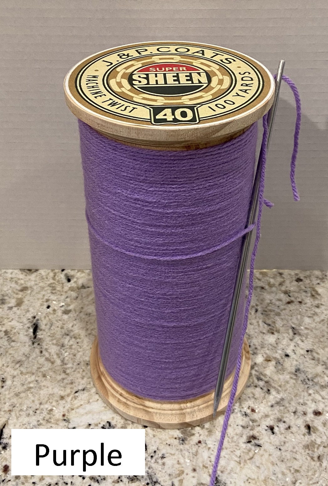 Giant Faux Spools of Thread - 11" Tall - Etsy