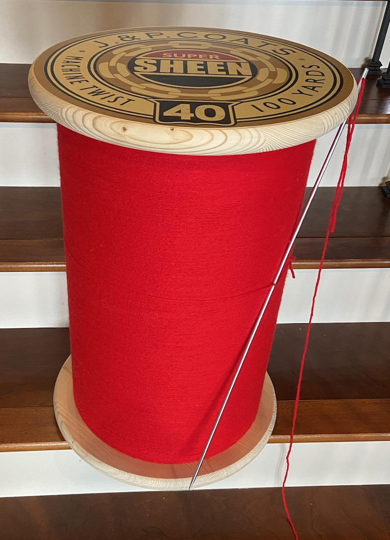 Super-giant Faux Spools of Thread - 22", 16", and 12" - Etsy