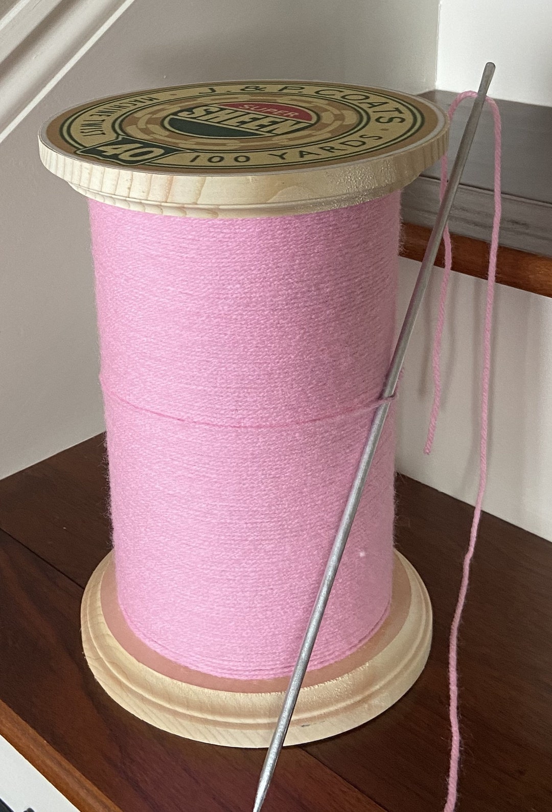 Giant Faux Spool of Thread 9.5 Tall - Etsy