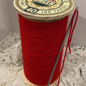Giant Faux Spool of Thread - 9.5" Tall - Etsy