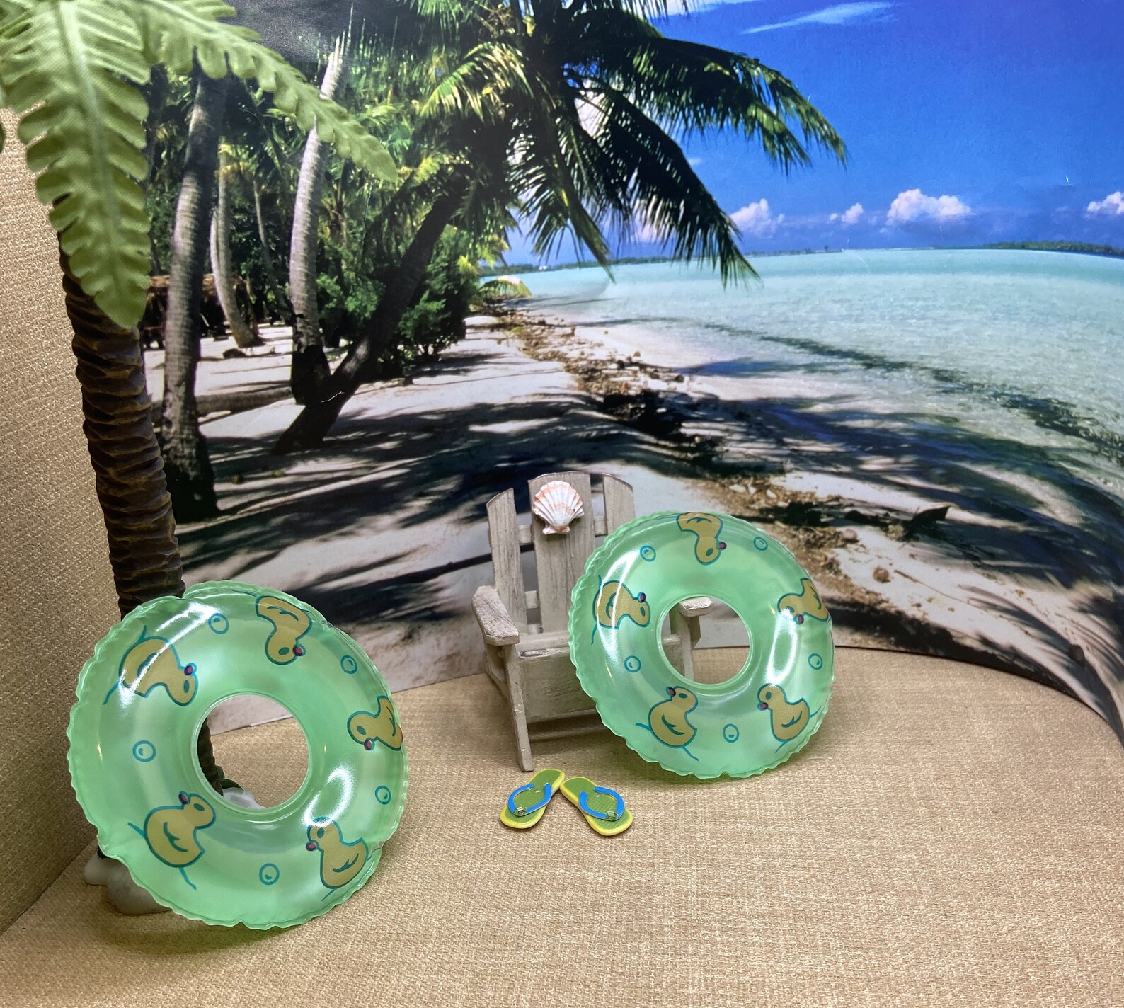 Beach Scene 1:12 Scale - Etsy