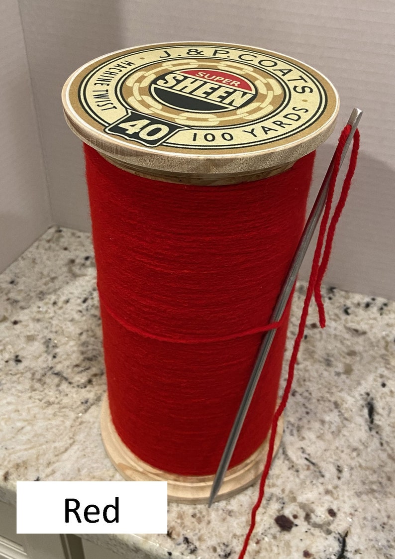 Giant Faux Spools of Thread - 11" Tall - Etsy