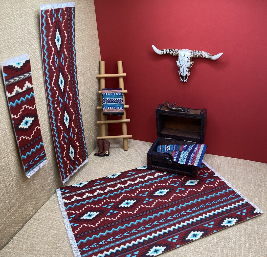 Santa Fe Scene - Rugs, Etc - Etsy