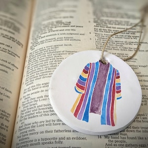 Joseph and the Coat of Many Colors Jesse Tree Advent Christmas Ornament ...