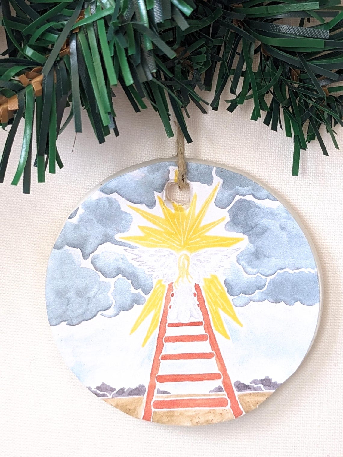 Jacob's Ladder Jesse Tree Advent Christmas Ornament for Family - Etsy
