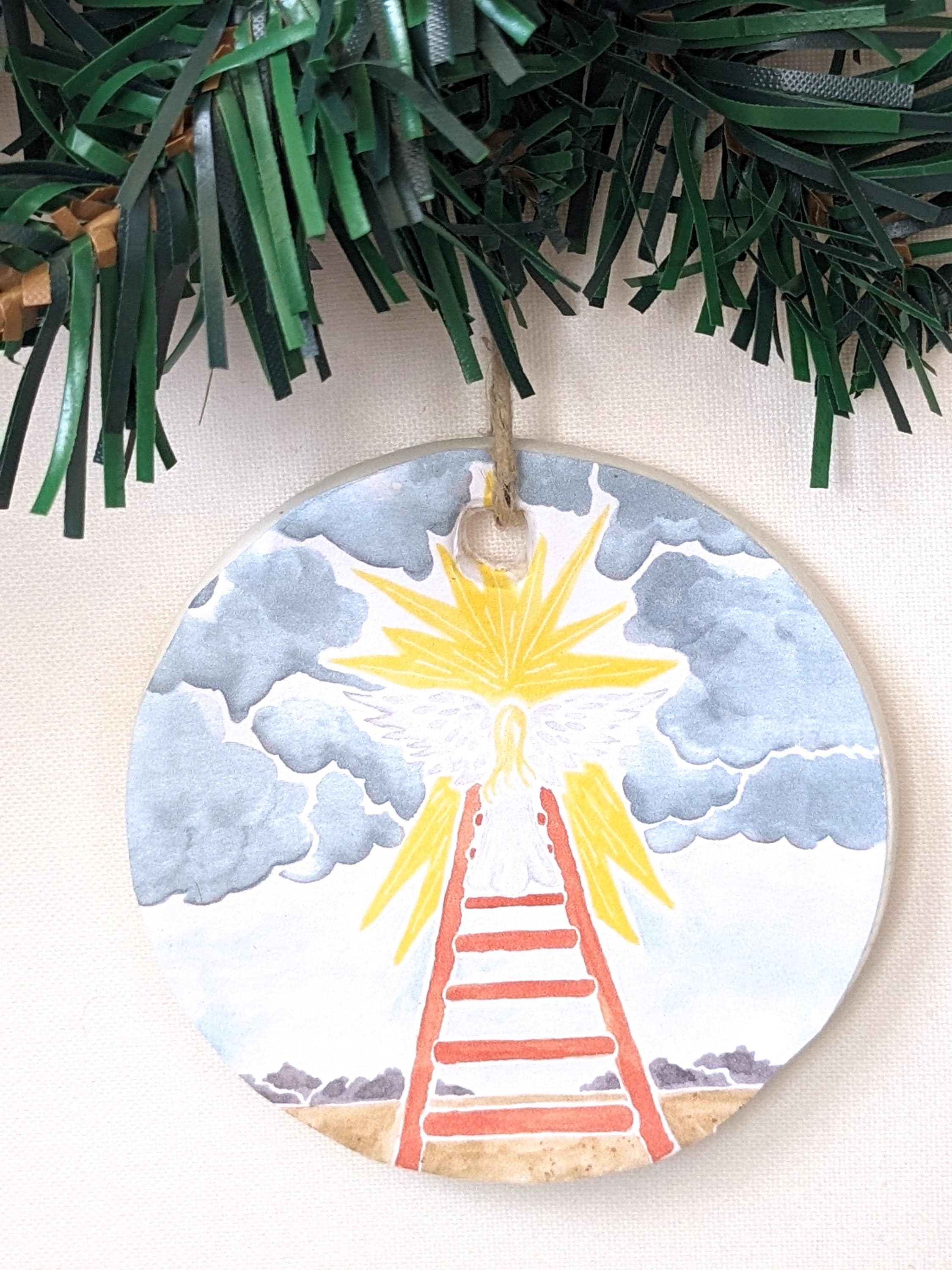 Jacob's Ladder Jesse Tree Advent Christmas Ornament for Family - Etsy