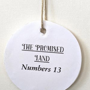 Grapes From the Promised Land Jesse Tree Advent Christmas Ornament for ...