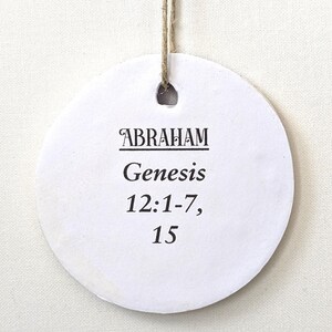 Abraham Tent and Camels Jesse Tree Advent Christmas Ornament for Family ...