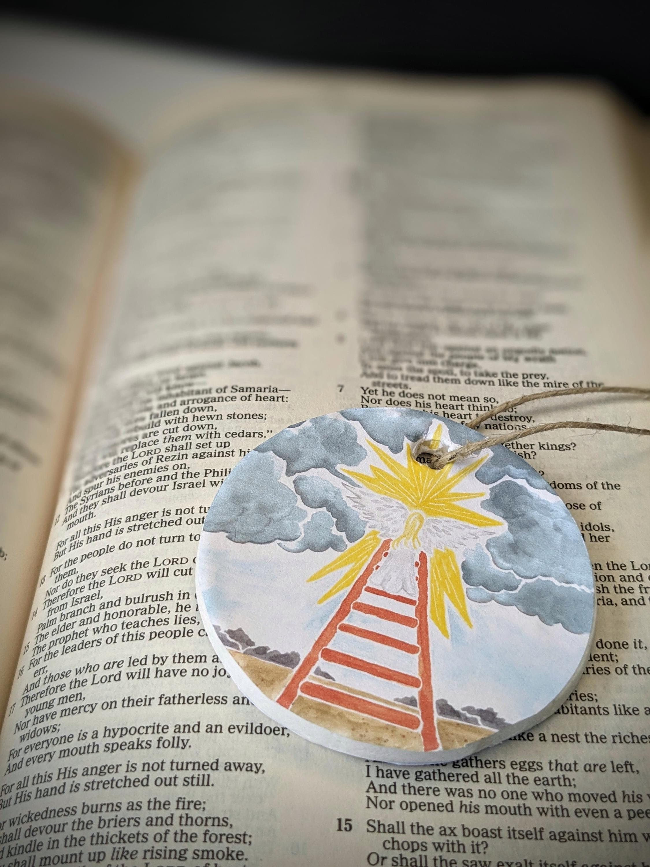Jacob's Ladder Jesse Tree Advent Christmas Ornament for Family - Etsy