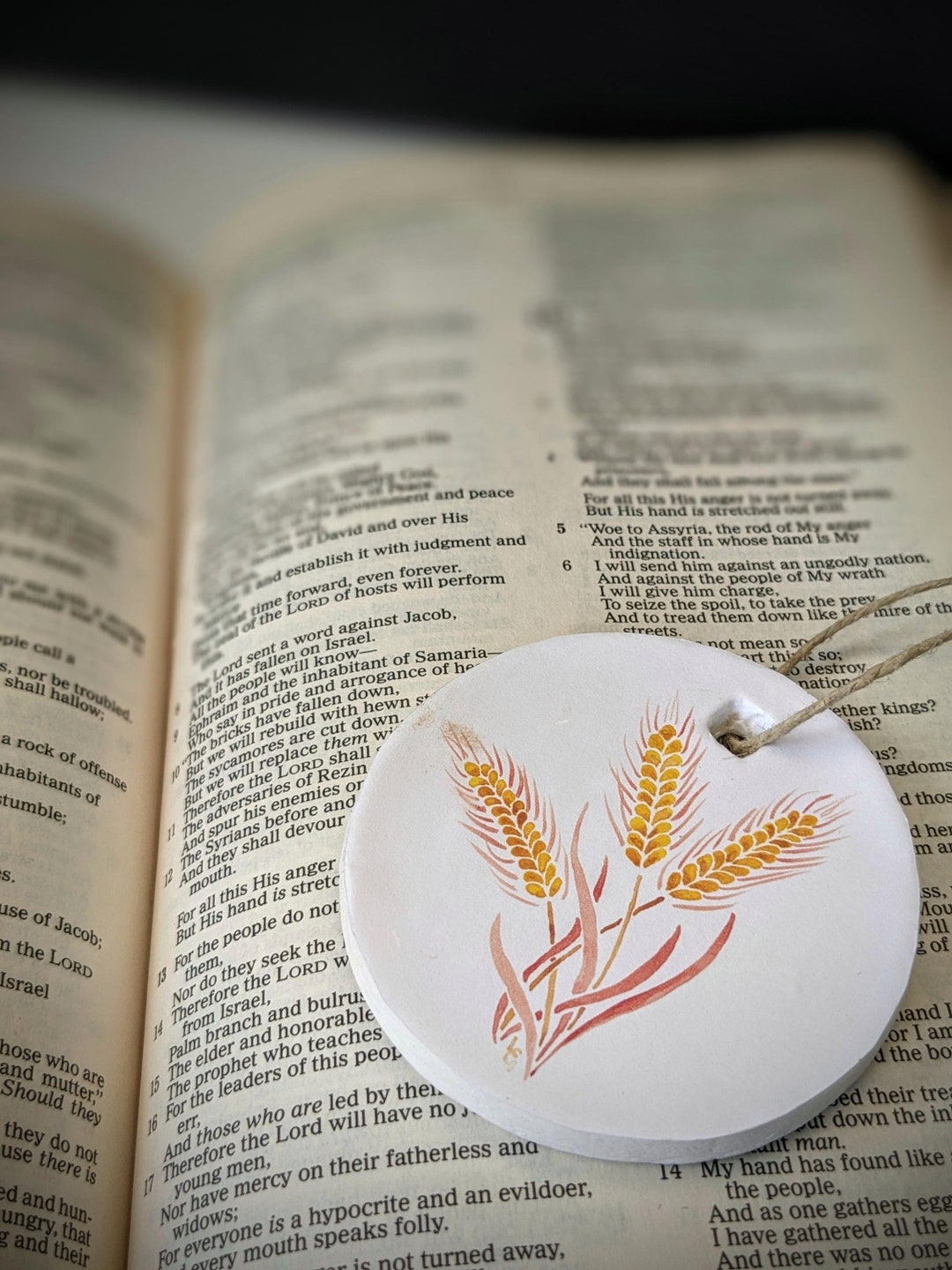 Ruth and the Grain Stalks Jesse Tree Advent Christmas Ornament for ...