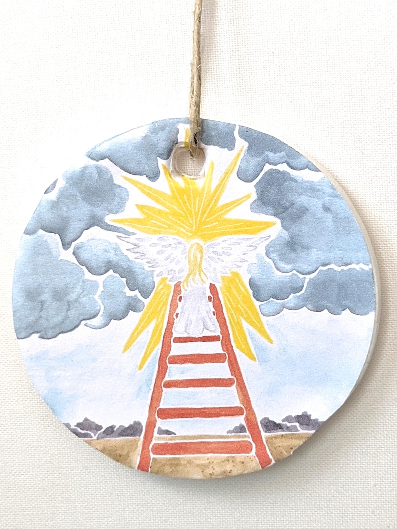 Jacob's Ladder Jesse Tree Advent Christmas Ornament for Family - Etsy
