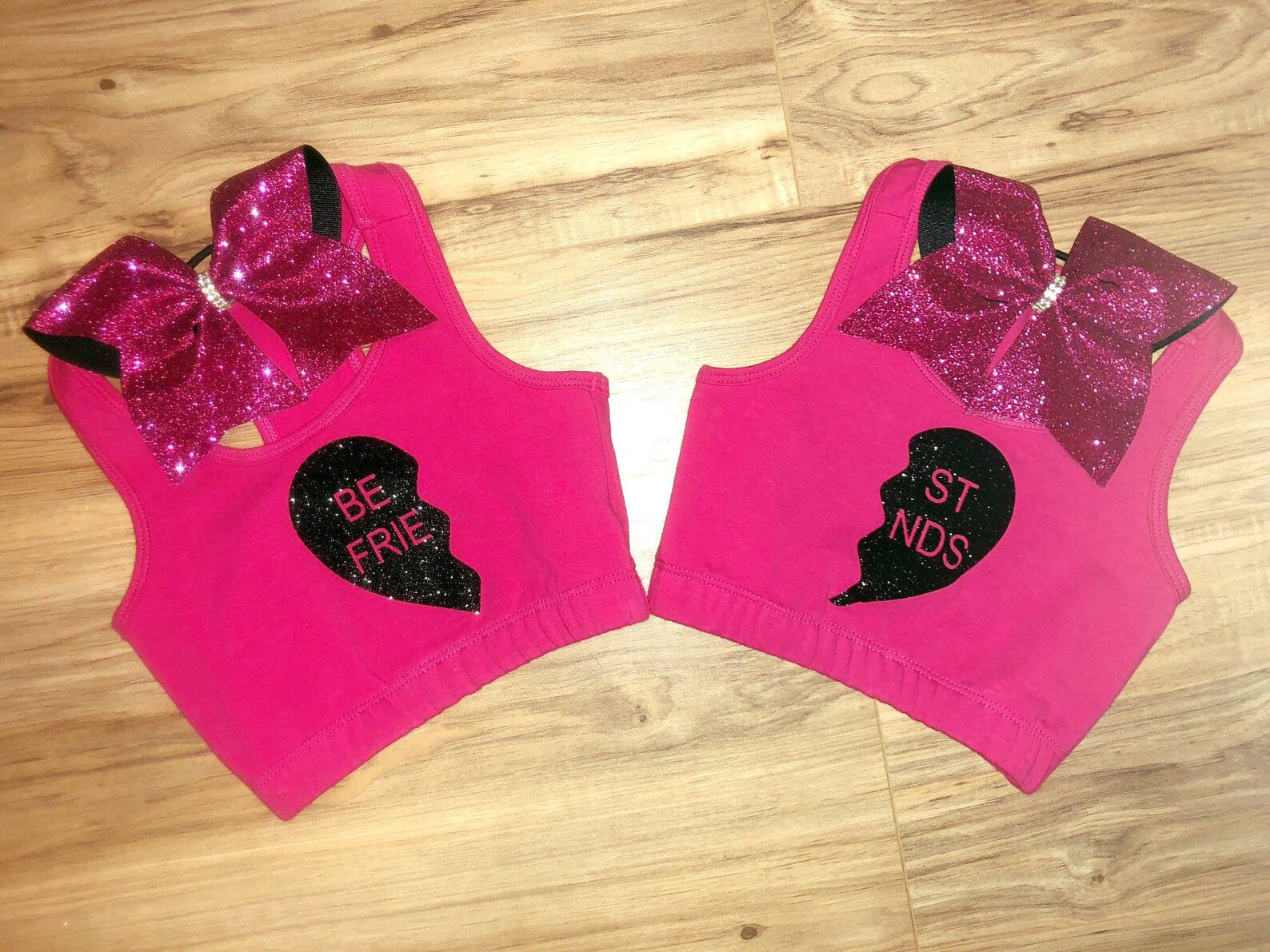Best Friends Sports Bra and Bow Set - Etsy.de