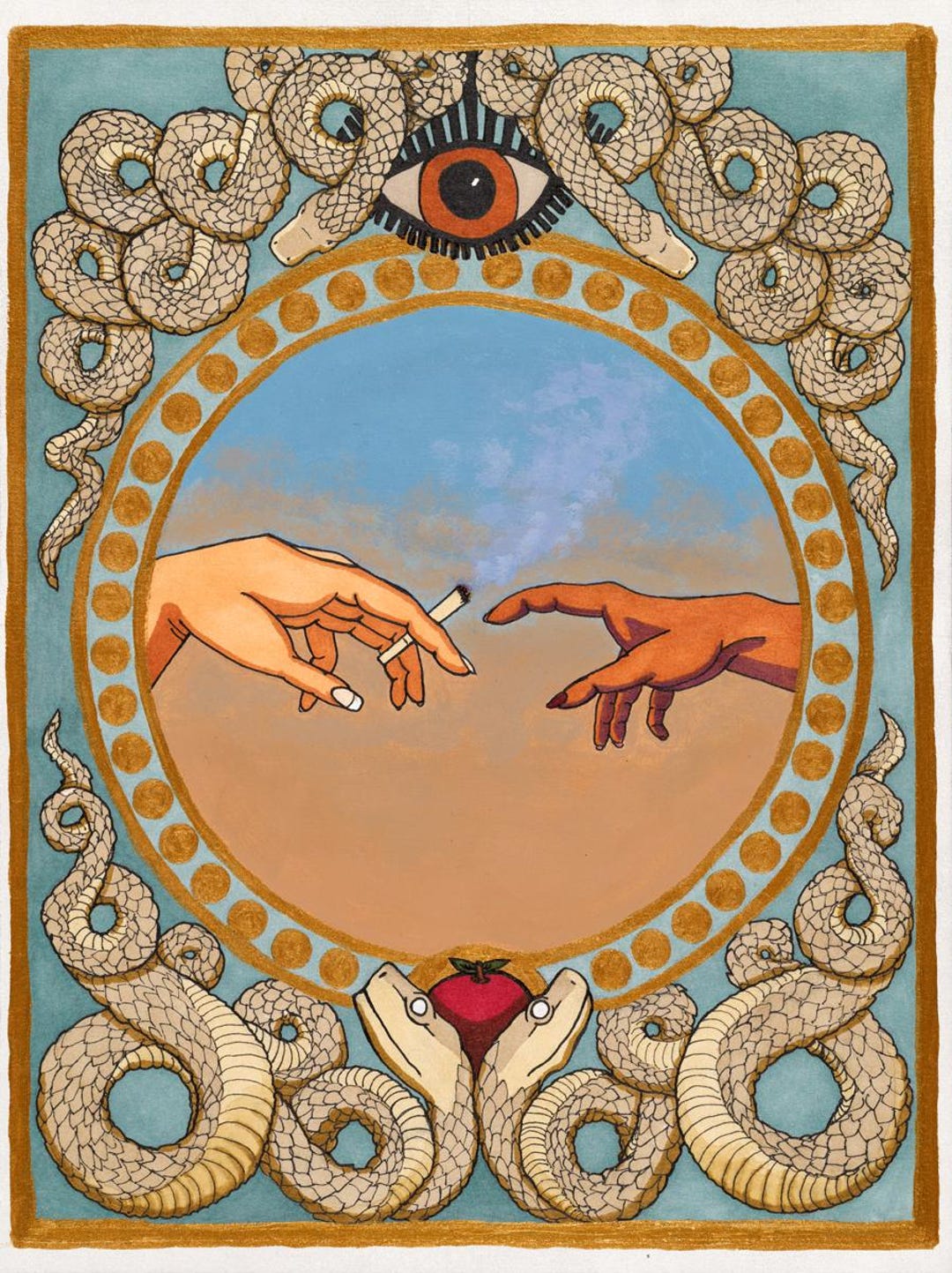 Lilith Art Print – Divine Rebellion Illustration – Feminist Mythology ...