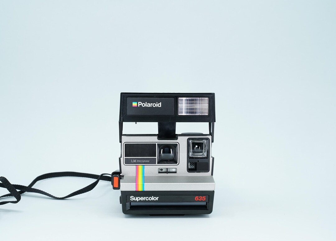 Vintage Polaroid Supercolor 635 Instant Camera - Film Tested - Etsy