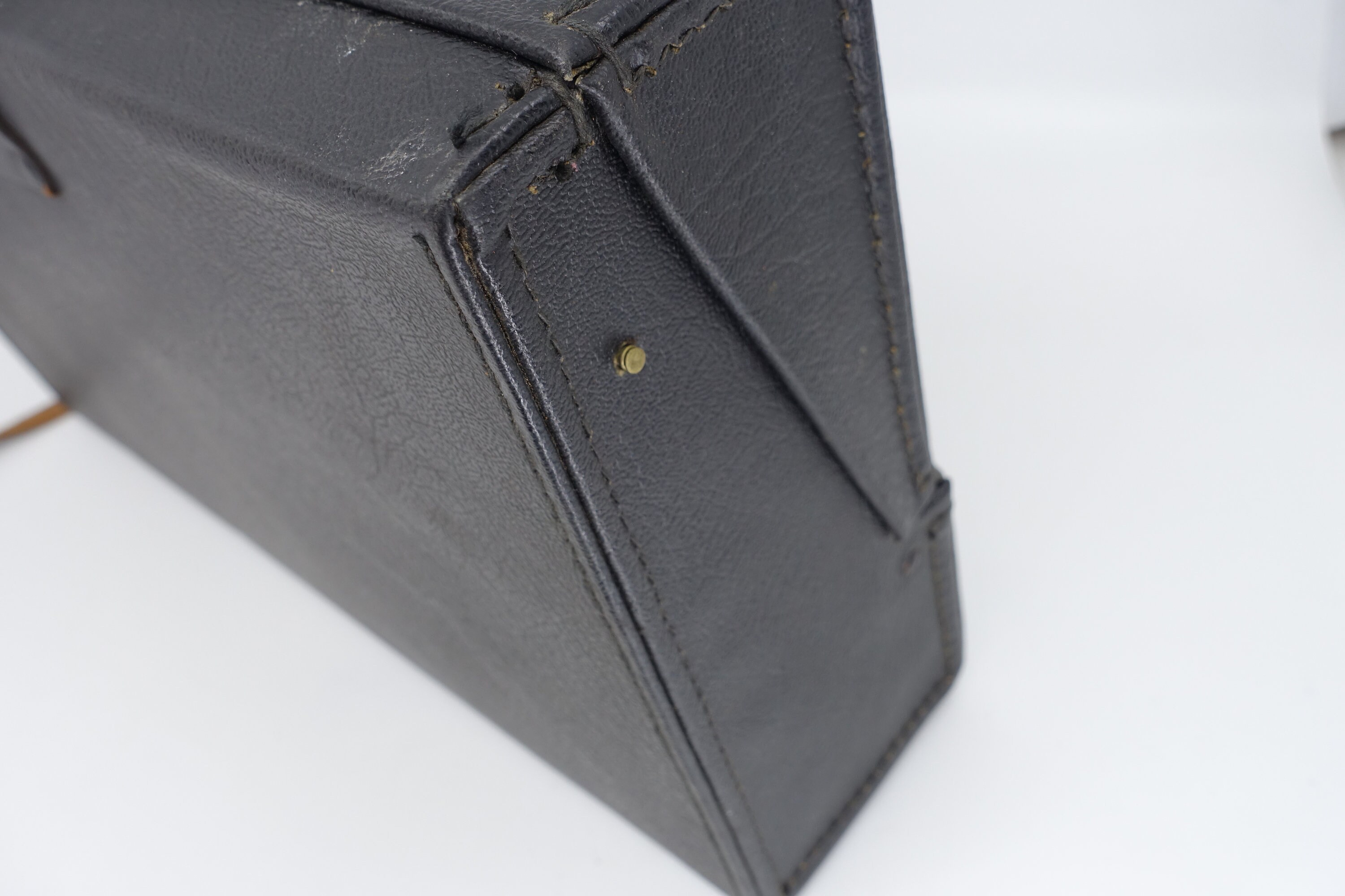Original Vintage Leather Polaroid Camera Box Case Black - Etsy