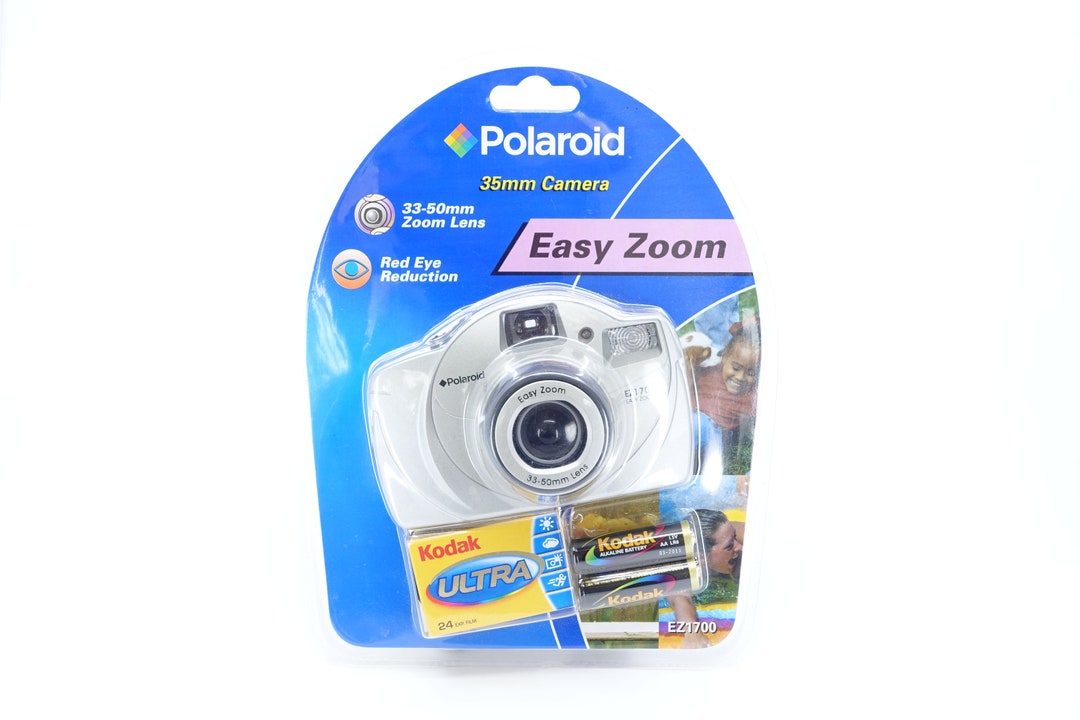Polaroid EZ1700 Easy Zoom 35mm Compact Camera With Film Flash New ...