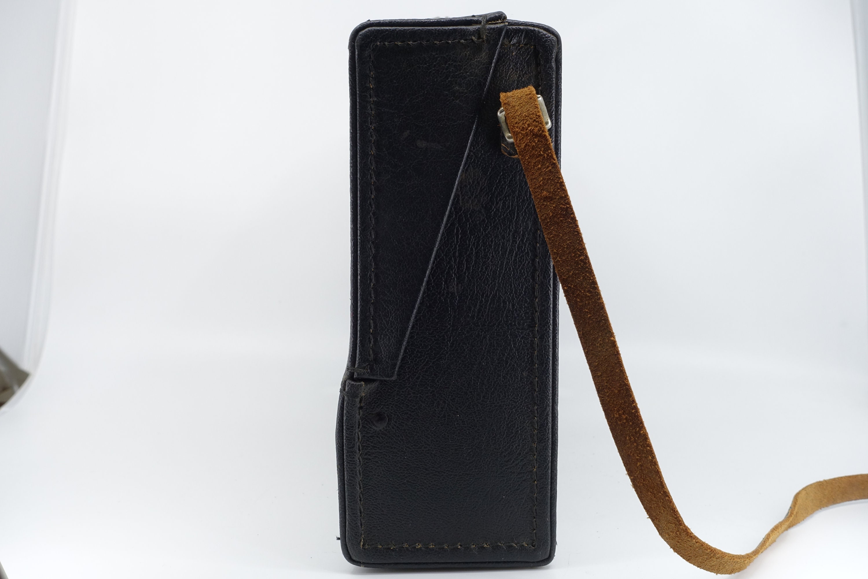 Original Vintage Leather Polaroid Camera Box Case Black - Etsy