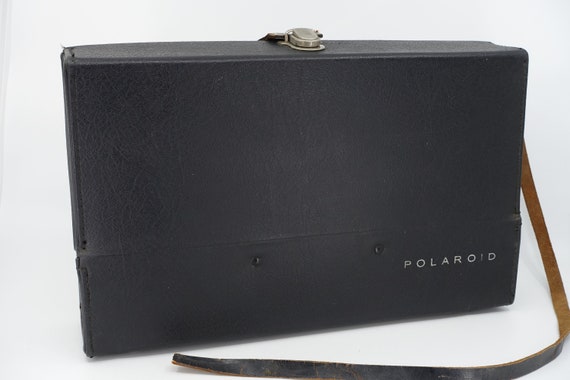 Original Vintage Leather Polaroid Camera Box Case Black - Etsy