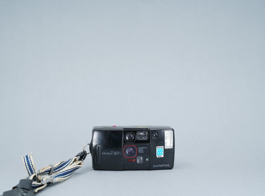 Olympus Infinity Twin 35mm Compact Camera - Dual Lenses - Fully ...
