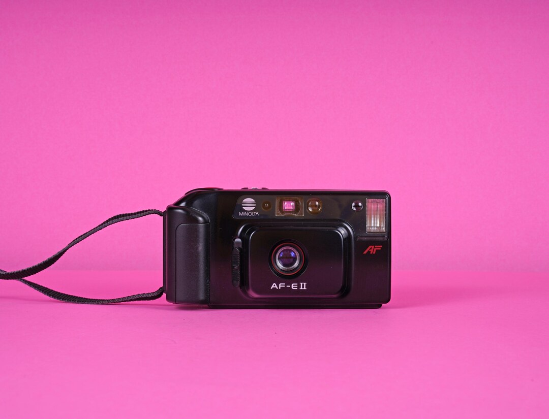 Minolta AF-E II 35mm Compact Camera - Fully Automatic - Flash - Freedom ...