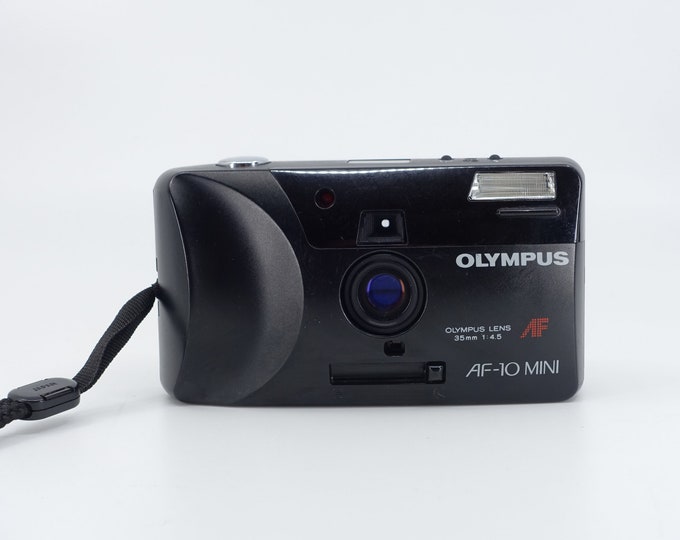 Olympus AF-10 Mini 35mm Compact Camera - Fully Automatic - Self-timer ...
