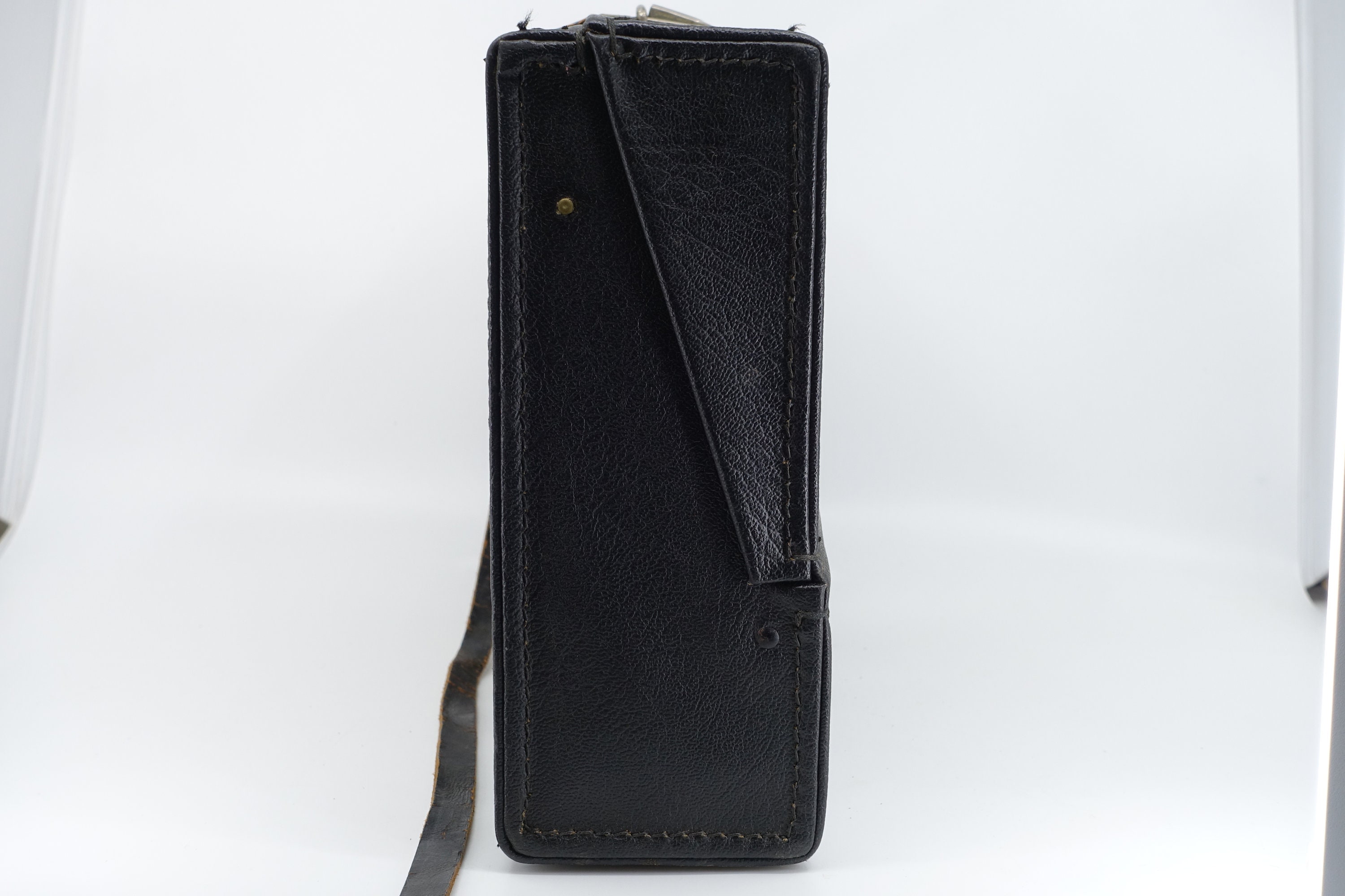 Original Vintage Leather Polaroid Camera Box Case Black - Etsy