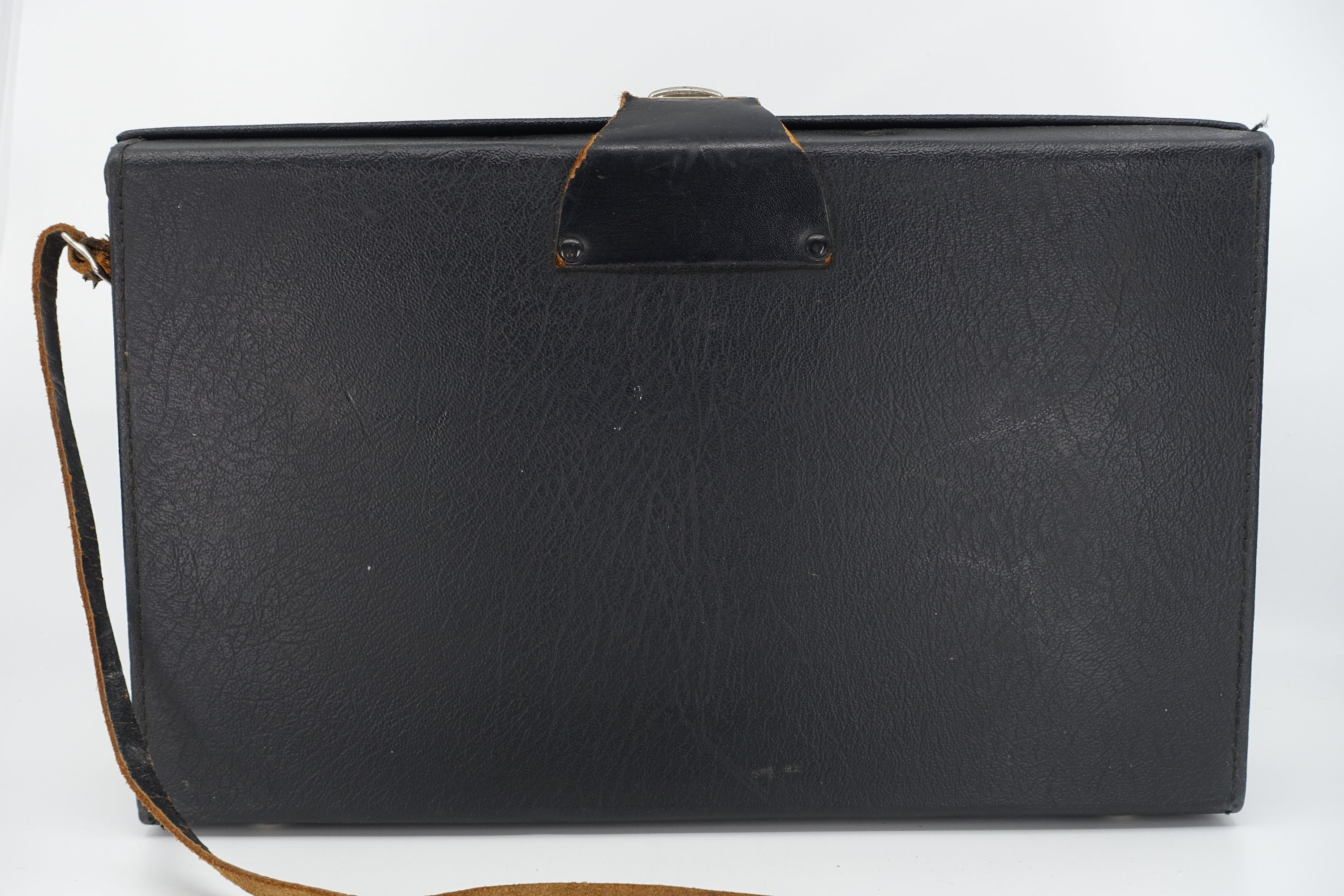 Original Vintage Leather Polaroid Camera Box Case Black - Etsy