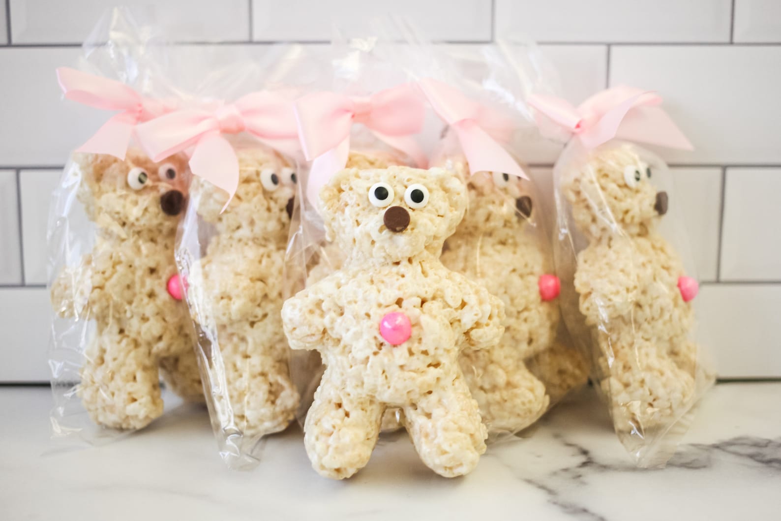 Teddy Bear Rice Crispie Treats 12 | Etsy