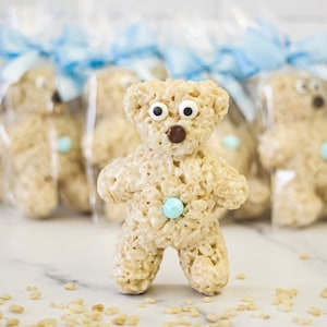 It’s A Boy, It’s A Girl, Baby Shower Teddy Bear Rice Crispie Treats ...