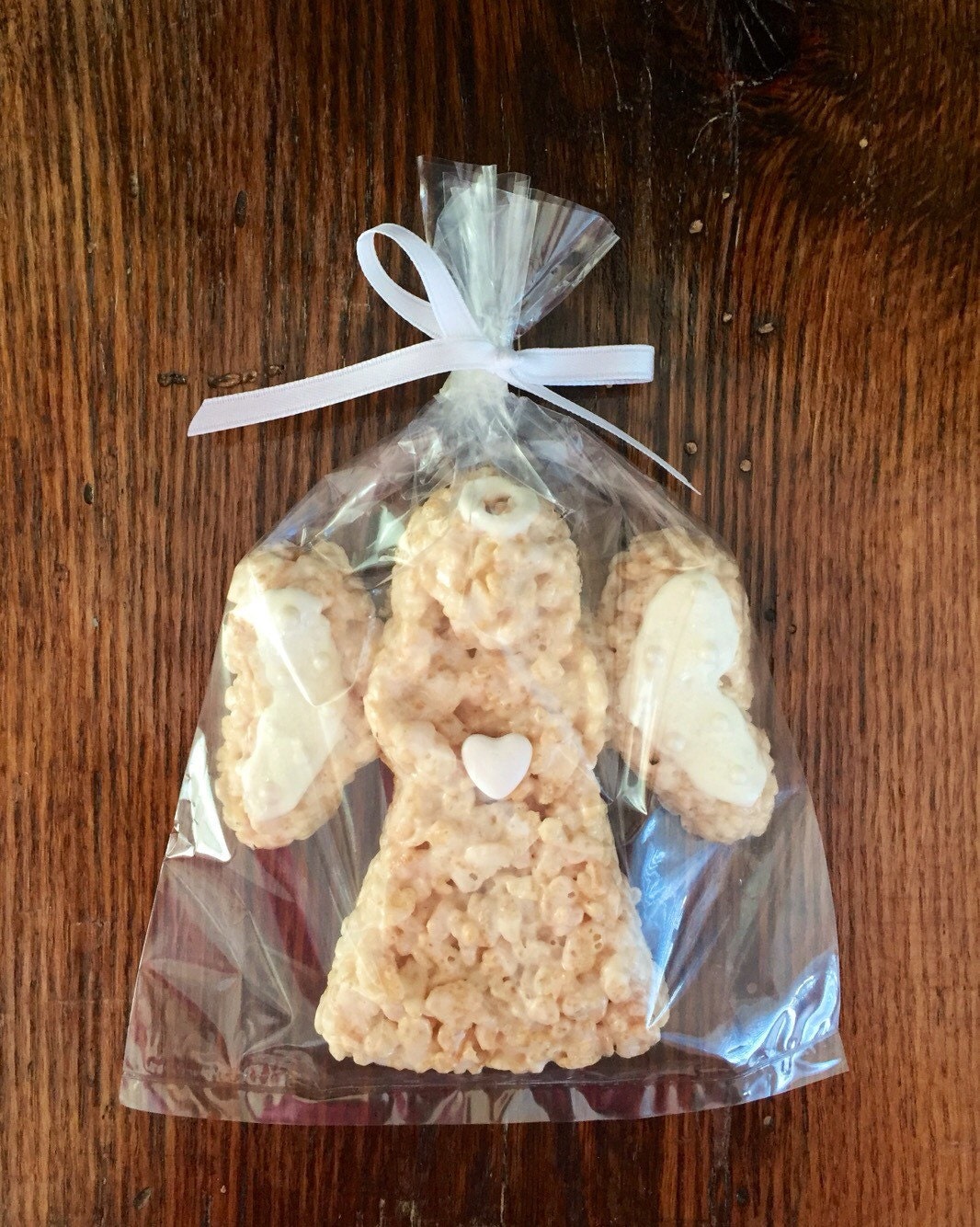 Angel Rice Crispie Treats (12) - Baptism, First Holy Communion ...