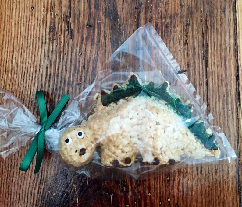 Dinosaur Dino Rice Crispie Treats 12 | Etsy